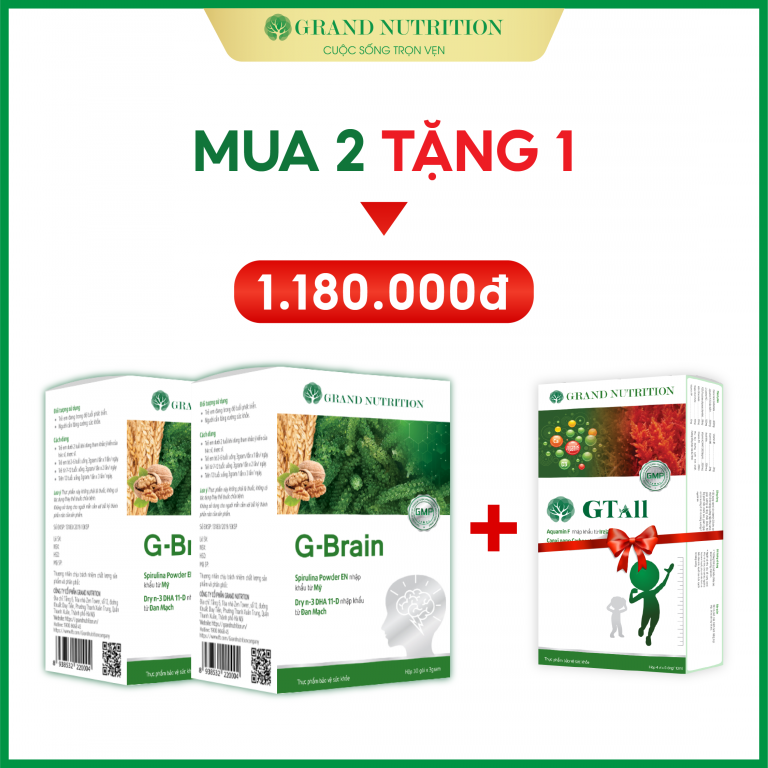 Trang chủ - Cốm trí não G-Brain