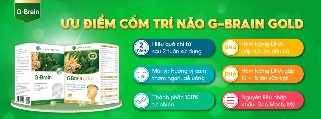 Trang chủ - Cốm trí não G-Brain